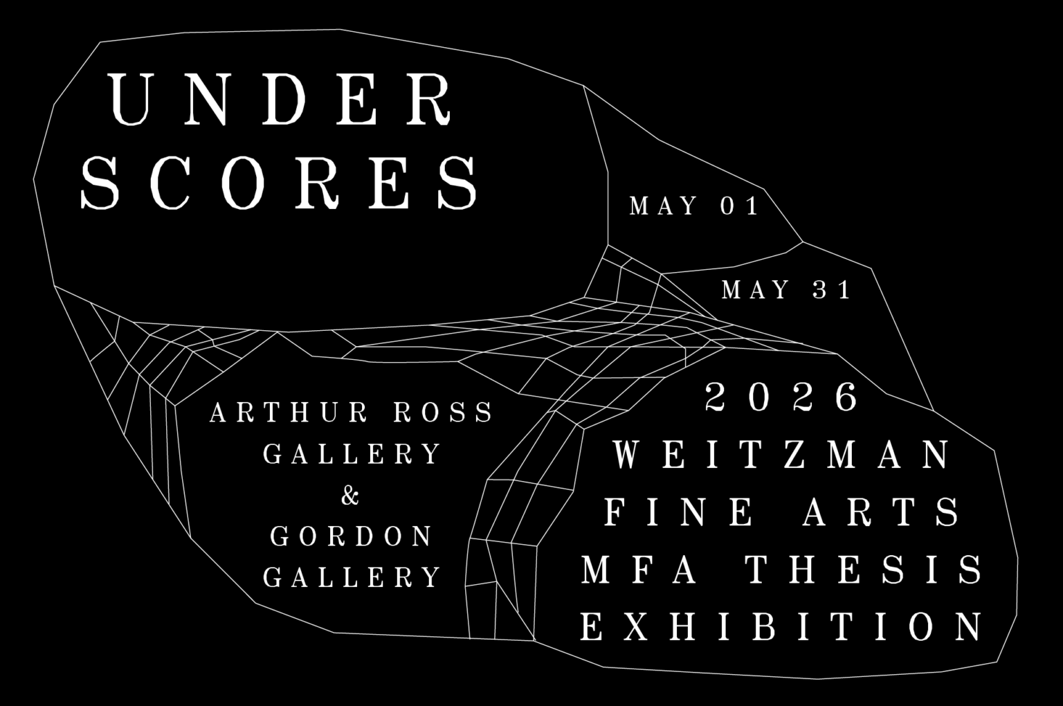 Under Scores: 2026 Weitzman Fine Arts MFA Thesis Exhibition | Arthur ...